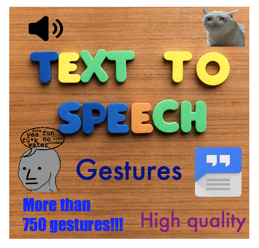 Second Life Marketplace - Full Pack TTS Gestures