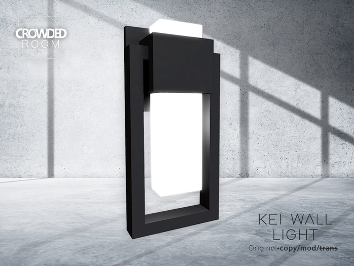 Second Life Marketplace - Crowded Room - Kei Wall Light