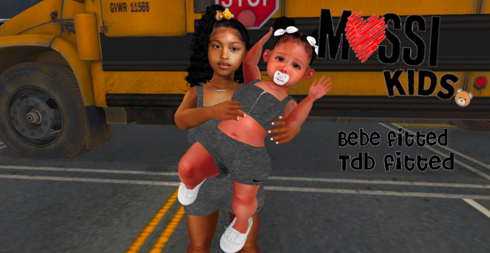 Second Life Marketplace - Mossi Kids-(TDB FIT/BB TOD/BB CHONK) Sports ...