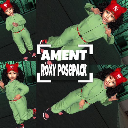 Second Life Marketplace - AMENT - The Roxy PosePack (Youth Bento)
