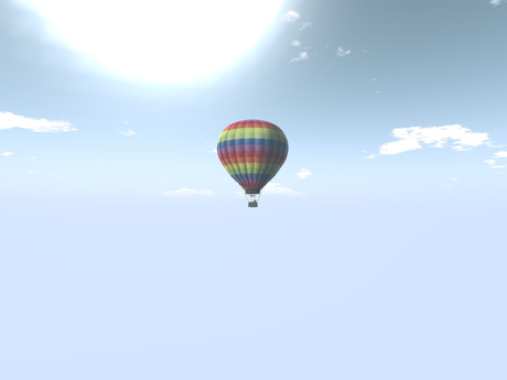 Second Life Marketplace - [ABA] Hot Air Balloon Simulator Game - Fly ...
