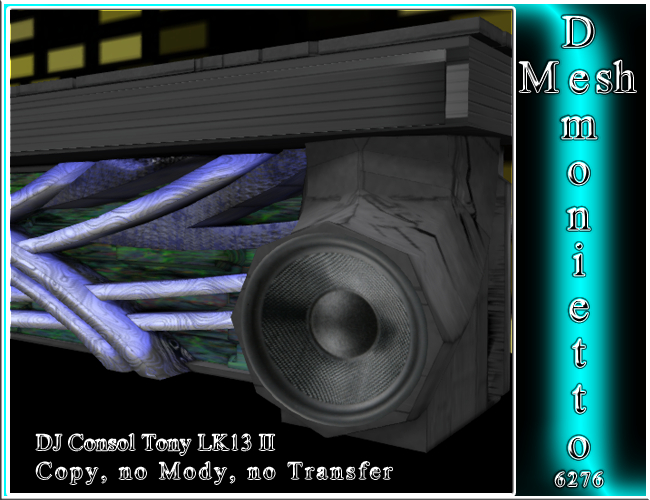 Second Life Marketplace - DJ Consol Tony LK13 II