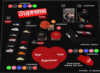 Second Life Marketplace - HxH - "Supreme" Sign #4- COMMON