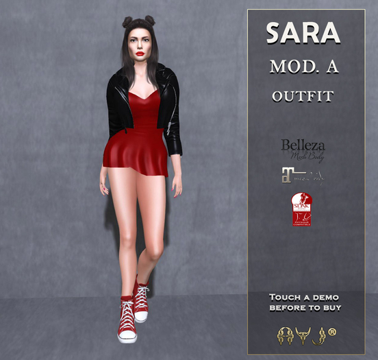Second Life Marketplace - DEMO !! FABULOUS & SEXY OUTFIT !! MOD. SARA ...