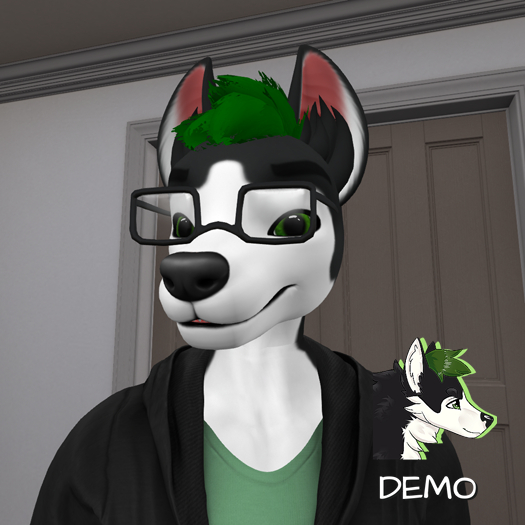 Second Life Marketplace - Plastic Glasses (Anthro) DEMO