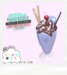 Second Life Marketplace - Hangry - Drippy Milkshake - Blueberry