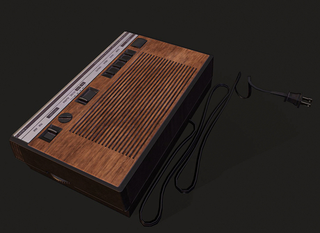 Second Life Marketplace - Art Studio.FULL PERM \\ Clock Radio