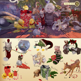 Second Life Marketplace - .S&S. Holiday Pals - 'Nori' The Kitten