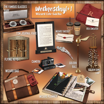 Second Life Marketplace - Wednesday[+] ~ Wizard Life ~ Golden ball - COMMON