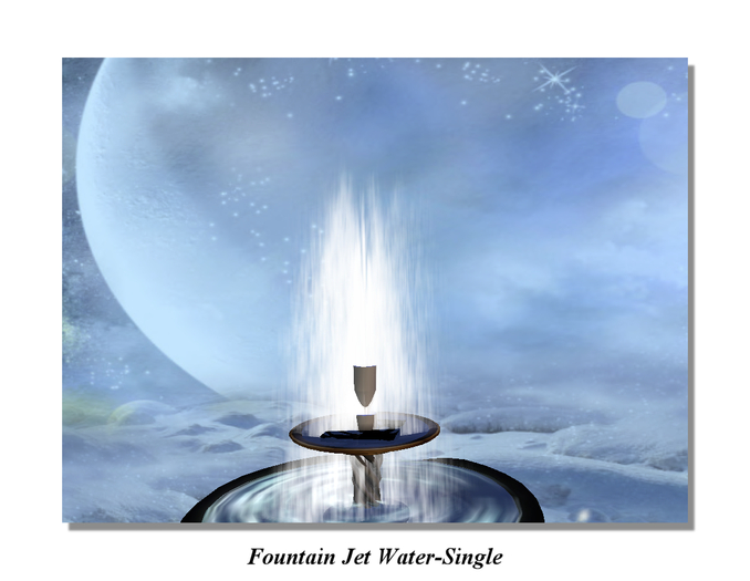 Second Life Marketplace - *Fountain* Fountain Jet Water-Single