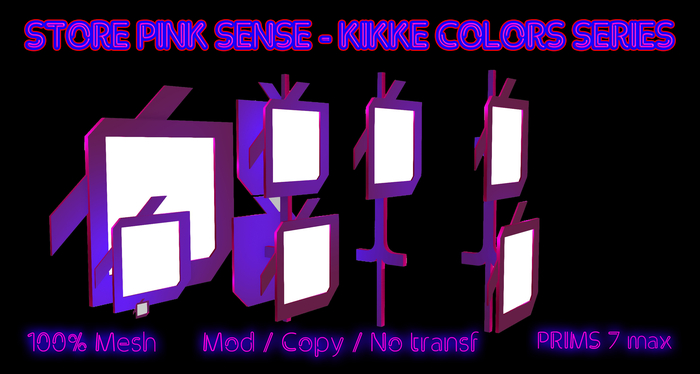 Second Life Marketplace - Pink Sense - Vendor & Support