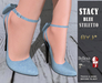 Second Life Marketplace - EXCLUSIVE SHOES MESH MOD: STACY BLUE *NEW ...