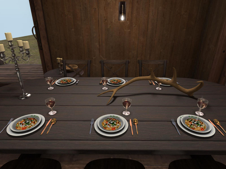 Second Life Marketplace - Dining Set