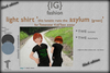 Second Life Marketplace - {IG} fashion light shirt - asylum_green -TWE ...