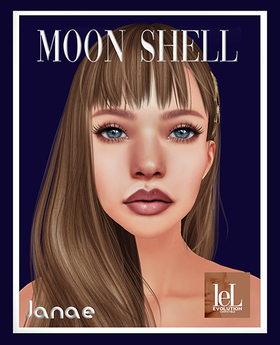 Second Life Marketplace - Moon Shell Lelutka Evo Janae Skin BOM Tone Peach