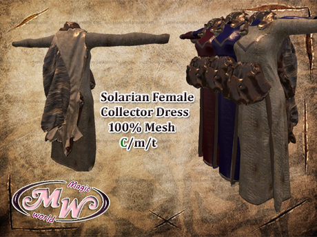 Second Life Marketplace - Solarian Female Collector Dress