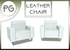 Second Life Marketplace - Leather Chair-PG-White