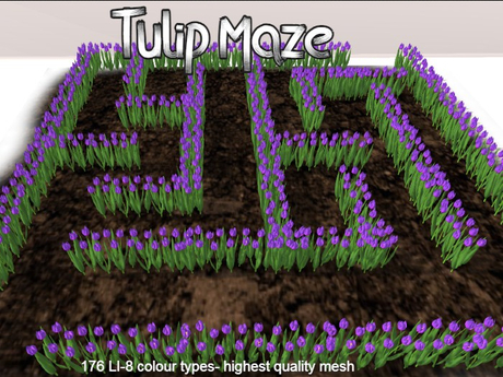 Second Life Marketplace - G&D Tulip Maze