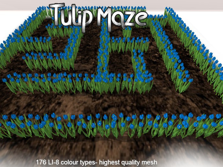 Second Life Marketplace - G&D Tulip Maze