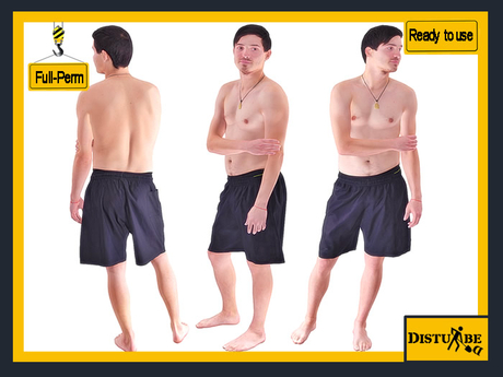 Second Life Marketplace - ::DisturbeD:: Chad Beach Guy Character - FULL ...