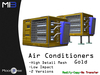 Second Life Marketplace - [MB3] Air Conditioners - Gold