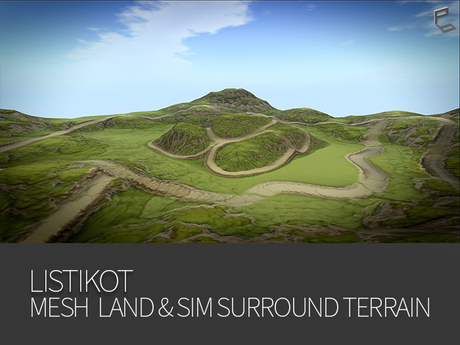 Second Life Marketplace - LISTIKOT - Mesh Land & Sim Surround rezzer