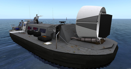 Second Life Marketplace - Hunter LCAC TEXTURES: SeaLand Grey