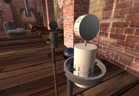 Second Life Marketplace - microphone old-sql stage or studio ...