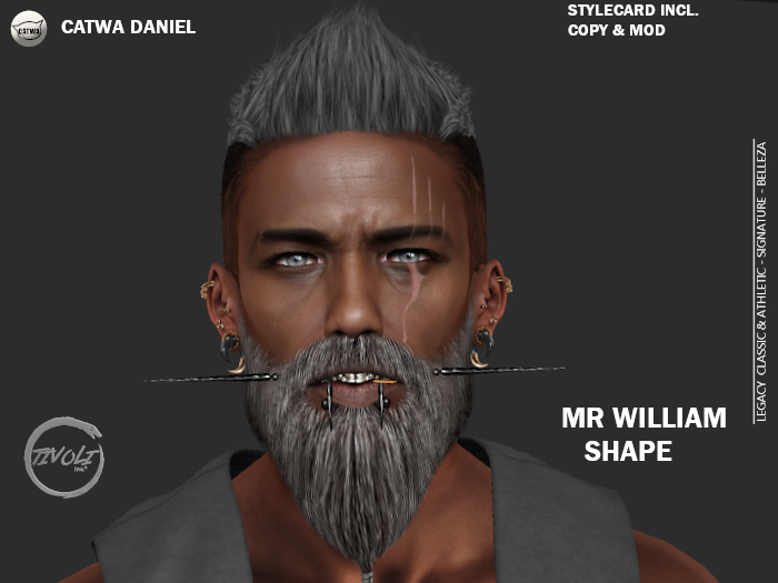 Second Life Marketplace - - Tivoli Inc - Mr. William Bento Shape for ...