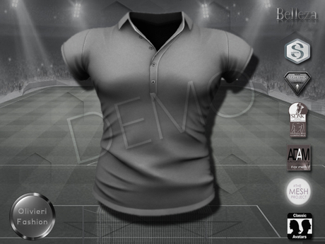 Second Life Marketplace - [DEMO] Shirt Polo