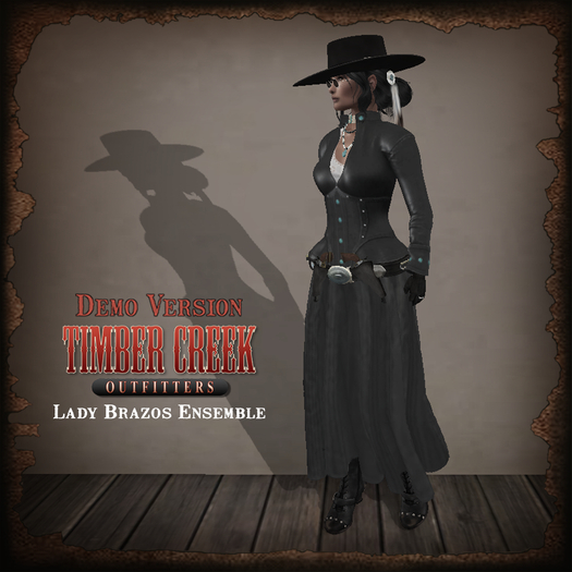 Second Life Marketplace - [Timber Creek] Lady Brazos Ensemble-DEMO