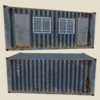 Second Life Marketplace - H.O.W Mesh Portacabin Prop, Full Perm ...