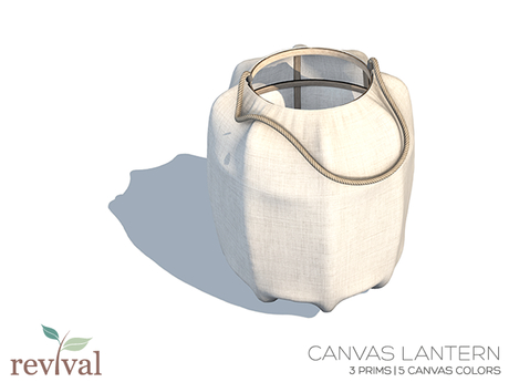 Second Life Marketplace - .:revival:. canvas lantern