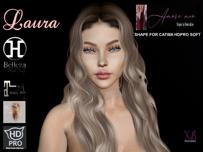 Second Life Marketplace - XB-Laura catwa HDPRO Soft/Legacy/Kupra ...