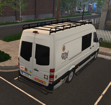 Second Life Marketplace - Lusch Motors camping Tradeline van texture