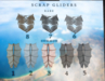 Second Life Marketplace - Clover - Scrap gliders (box)(4 common)