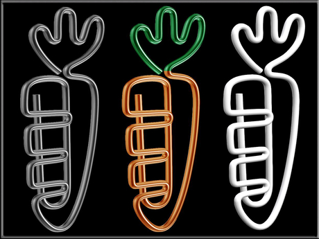 Second Life Marketplace - [Feliz] Carrot Pin Clip - Mico and Regular ...