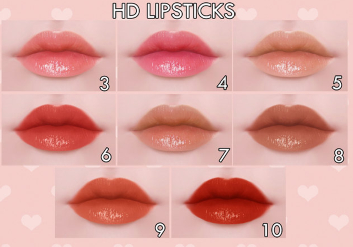 Second Life Marketplace - 10 [ Pity Party ] Rose Gacha HD Lipstick ...