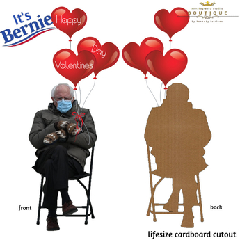 Second Life Marketplace - Lifesize Cardboard Cutout of BERNIE (BOXED)