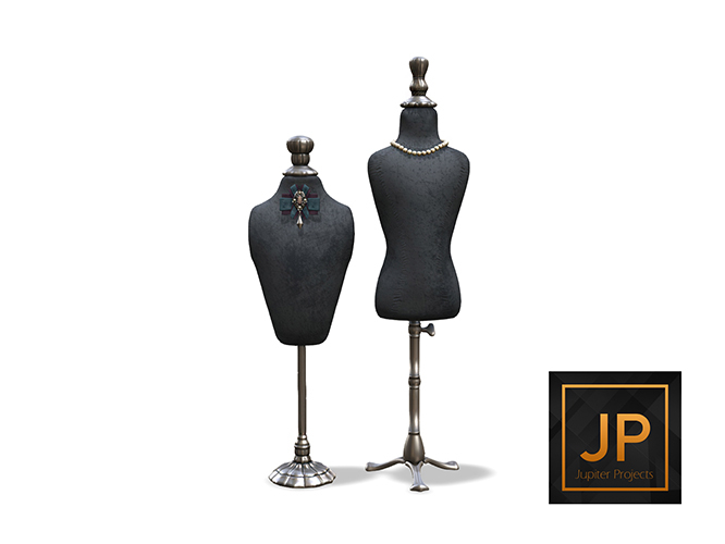 Second Life Marketplace - Dahlia - Holly - Mini Dress Forms - Silver 11 ...