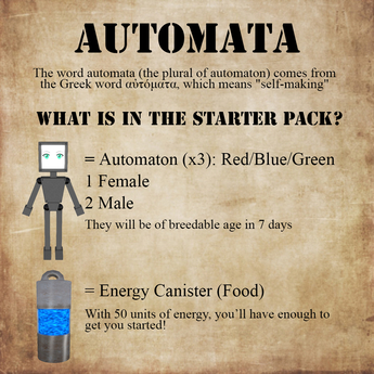 Second Life Marketplace - Automata: Robotic Breedables - Starter Package
