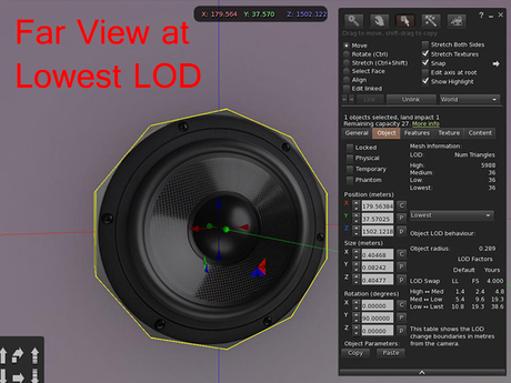 Second Life Marketplace - Speaker Full Perm { Mesh Promo }