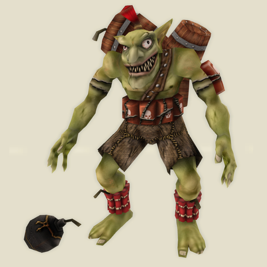 Second Life Marketplace - H.O.W Mesh Explosive Goblin & Bomb, Full Perm ...