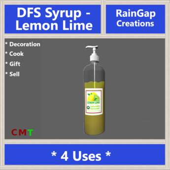 Second Life Marketplace - DFS Syrup - Lemon Lime