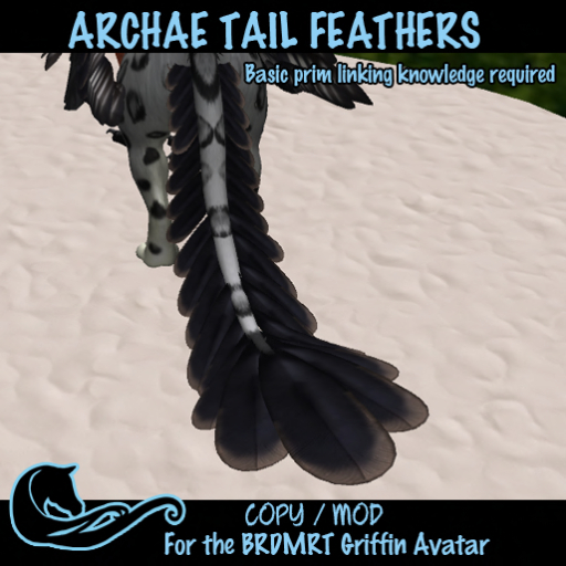 Second Life Marketplace - BRDMRT Griffin Archae Tail Feathers