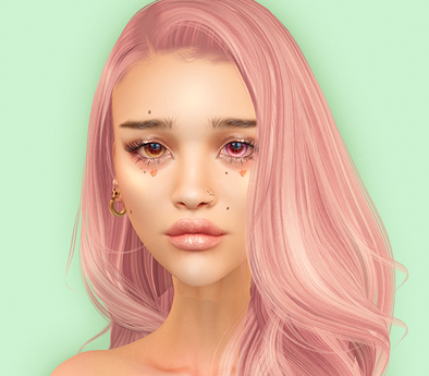 Second Life Marketplace - Pea.Oh - Mariposa Shape {Genus Classic Face}