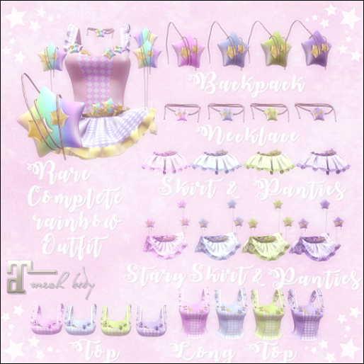 Second Life Marketplace - * You're My Star * Pink Skirt (Boxed)