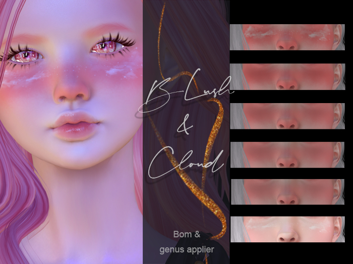 Second Life Marketplace - Lightwood blush & cloud, bom and genus