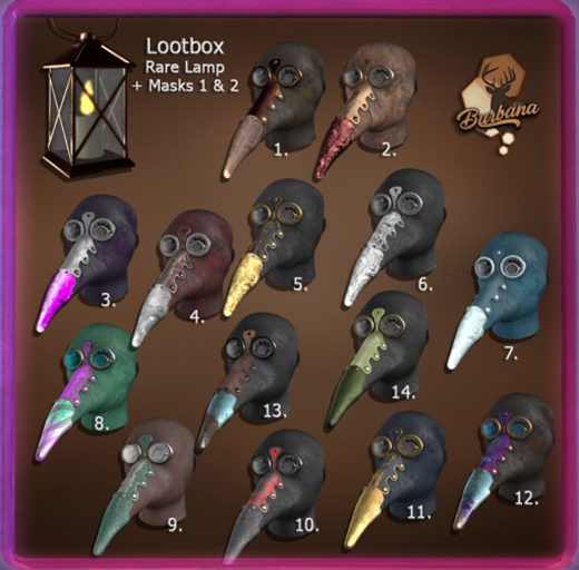 Second Life Marketplace - [BB] Plague Mask - 02 COMMON
