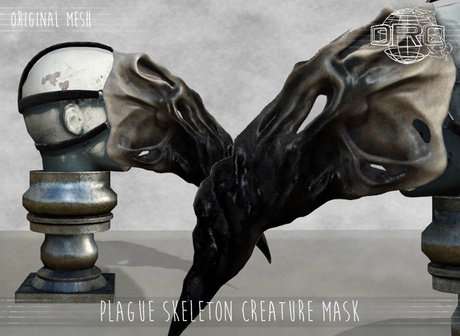 Second Life Marketplace - -DRD- Plague Skeleton Creature Mask